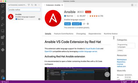 deep dive on ansible vscode extension