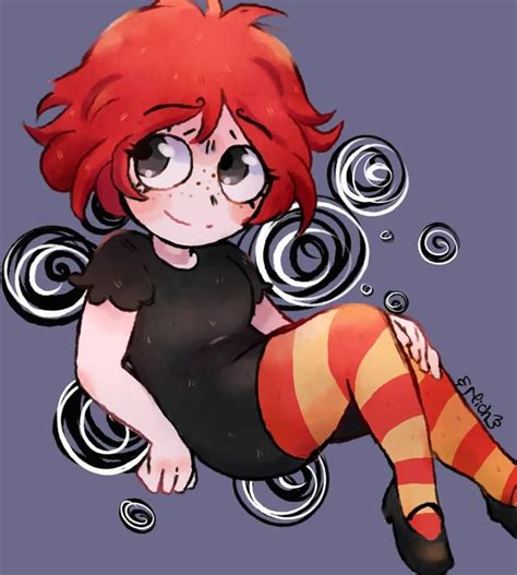 A Drawing Of The Sweet Ruby Gloom 🖤 Made By Michartist Rrubygloom