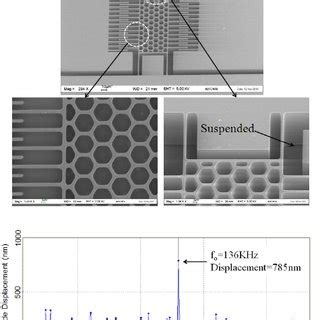 SEM Micrograph Of The Suspended MEMS Accelerometer Download Scientific Diagram