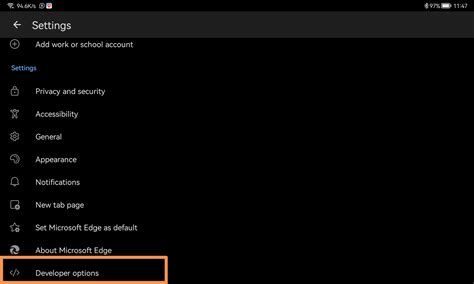 Cara Mengaktifkan Developer Option Di Microsoft Edge For Android Winpoin