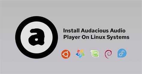 Install Audacious 42 On Ubuntu Linuxmint Fedora And Alma Linux