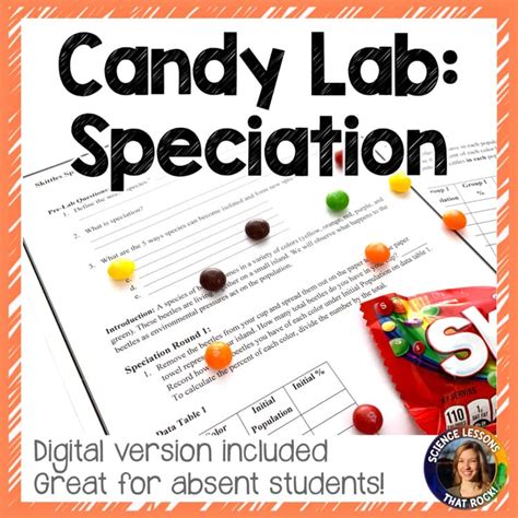 Speciation And Evolution Lab Activity By Science Lessons That Rock