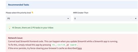 End Users Getting Network Error On Some Of The Componenets Deployment