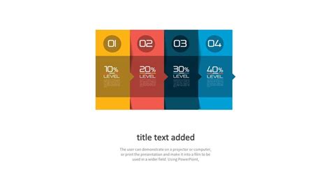 Set Of Four Colorful Numbers Google Slide Theme And Powerpoint Template Slidedocs