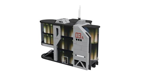 Sci Fi Lab Model Turbosquid 2227259