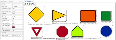 OpenRoads OpenSite Placing Standard Sign Panels Communities