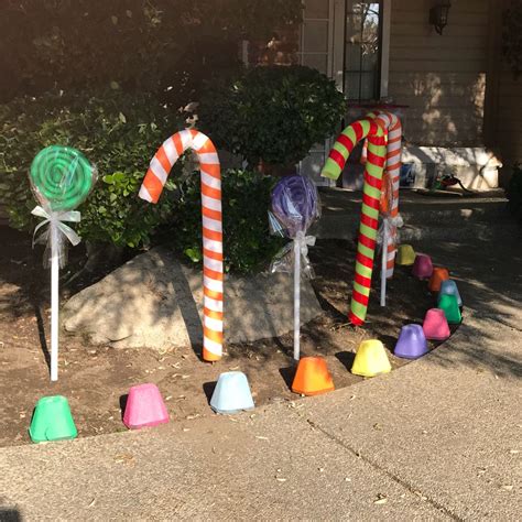 Christmas Candyland Gumdrops Willy Wonka Decorations Outdoor Gumdrop