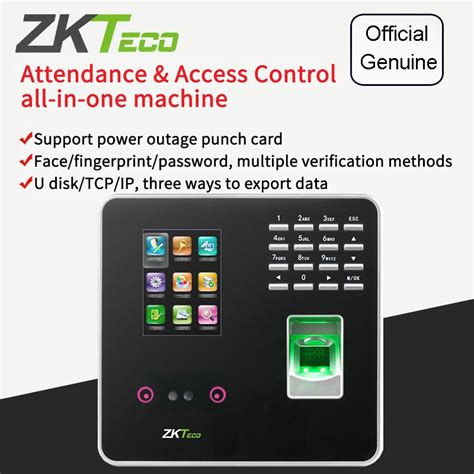 Zkteco Wifi Biometric Face Recognition Fingerprint Time Attendance