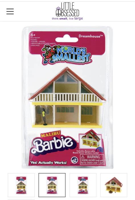 Tiny Barbie House R Miniatures