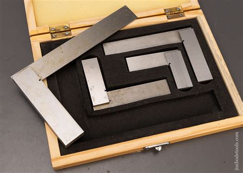 Soba Precision Square Set Mint In Box 111383 Jim Bode Tools