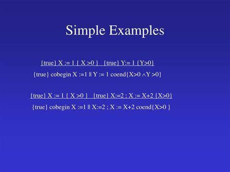 Ppt Programming Language Semantics Axiomatic Semantics Of Parallel