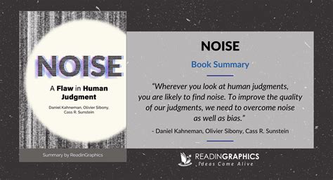 Book Summary Noise A Flaw In Human Judgment
