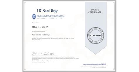 Completion Certificate For Algorithms On Strings Dhanush Pancheti