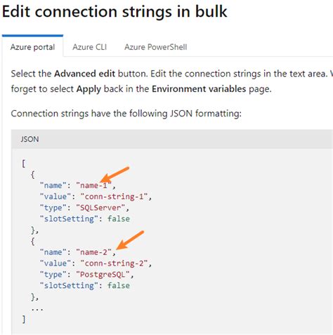 Connection String With Dash Hyphen Dont Work On Linux App Service Microsoft Qanda