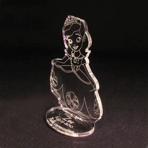 Souvenir Acrílico Princesa Sofia C Tus Datos Grabados Laser Mercadolibre