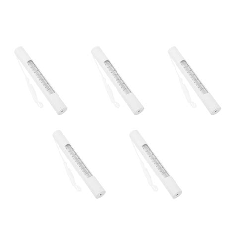 Homemaxs 5pcs Pool Thermometer Fish Pond Thermometer High Accuracy Wide