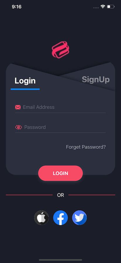 Github Gireshdloginswiftui This Is Demo For Login And Signup Screen With Swiftui