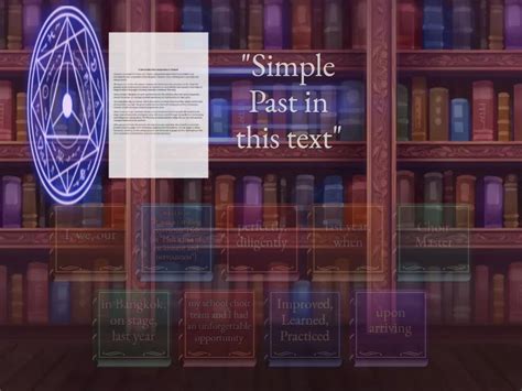 Identify Language Features In Recount Text Find The Match