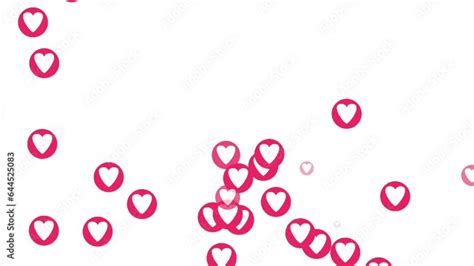 Red Heart Gesture For Valentines Day Greeting Love Video Romantic