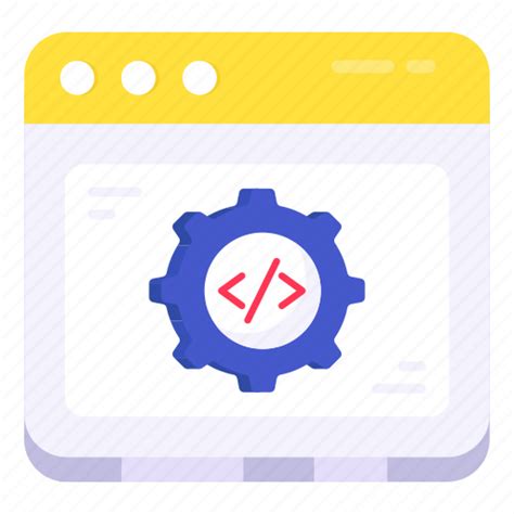 Web Setting Web Configuration Web Development Web Management Website Development Icon
