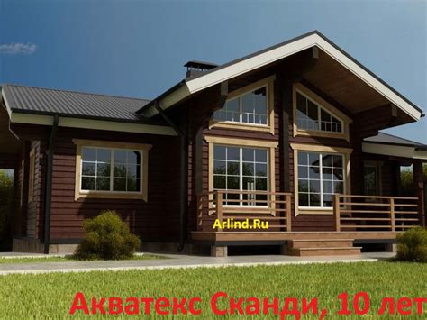 Цвет антисептика Акватекс Сканди, Лакрица, фото дома