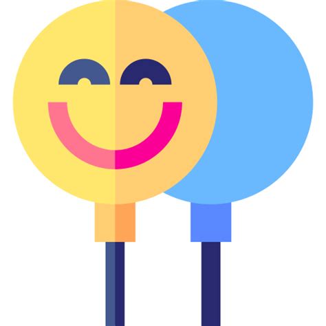 Icono De Globos Basic Straight Flat