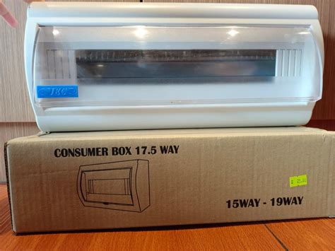 Consumer Box Db Box Pvc Tv And Home Appliances Electrical Adaptors And Sockets On Carousell