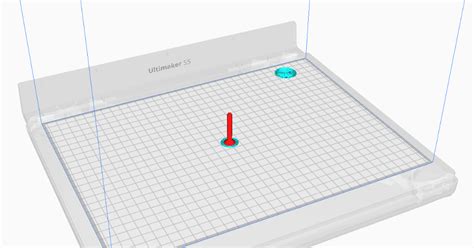 Cura Version 540 When Opening An Stl File In Cura A Piece That Is Not A Part Of The Stl Is