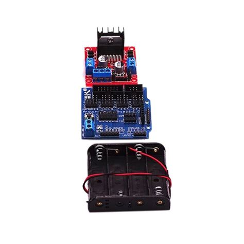 Smart Robot Car Chassis Kit Speed Encoder Battery Box 4wd Ultrasonic Module For Arduino Kit