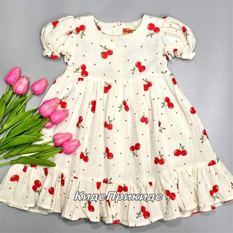 Нежное платье для принцессы Муслиновое платье это главный тренд этого сезона весна лето 2024