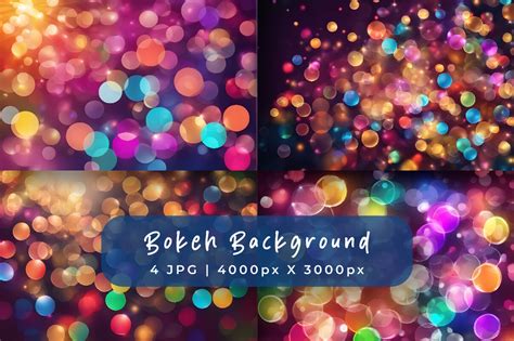 Soft Colored Blur Bokeh Background Graphic By Srempire · Creative Fabrica