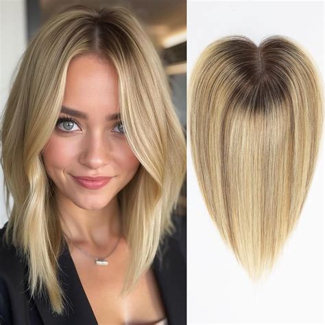 Haircube Remy Human Hair Toppers For Women 100 35in4in