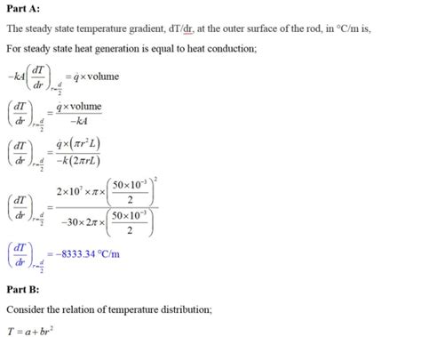 Uniform Internal Heat Generation At Q˙⁢ 200 × 107 Wm3 Is Occurring