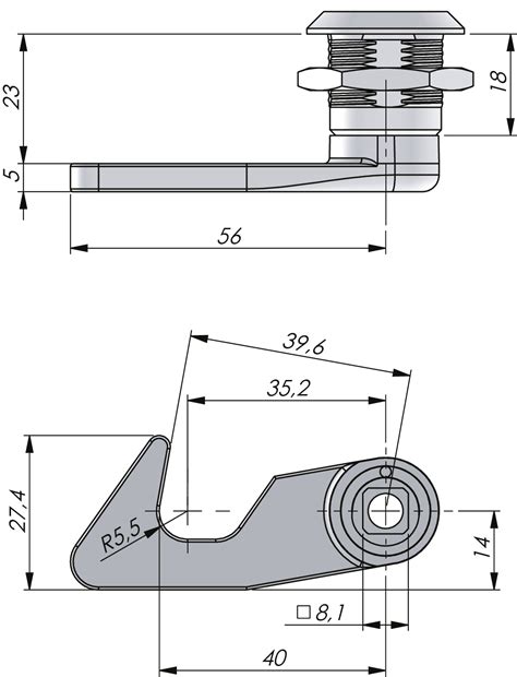 Quarter Turn Latch Push To Close 18 Mm Latching Systems