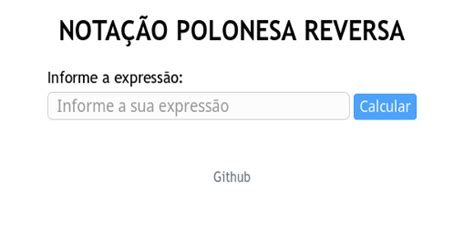 GitHub EhCruz Reverse Polish Notation Reverse Polish Notation Calculator Write In JavaScript