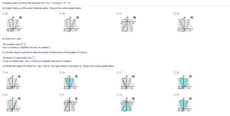 Solved Complete Parts A D For The Functions F X X Chegg Com