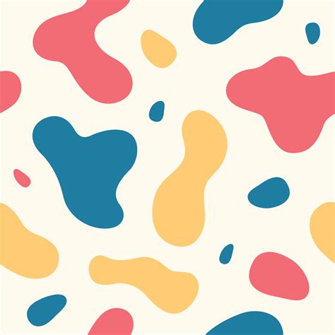Abstract Liquid Shape Seamless Pattern Vector Illustration 5217584 Vector Art At Vecteezy