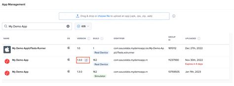 Live Mobile App Testing Sauce Labs Documentation