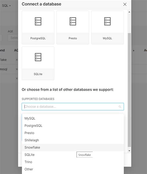 superset에 snowflake db 연동하기