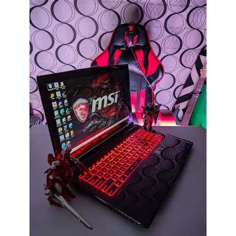Jual Laptop Gaming Msi Gl M Ram Gb Core I Ssd Hdd Dual Vga Nvidia Siap Pakai Fitur Lengkap