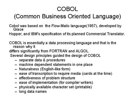 Class 2 History Of Programming Languages Fortran Lisp