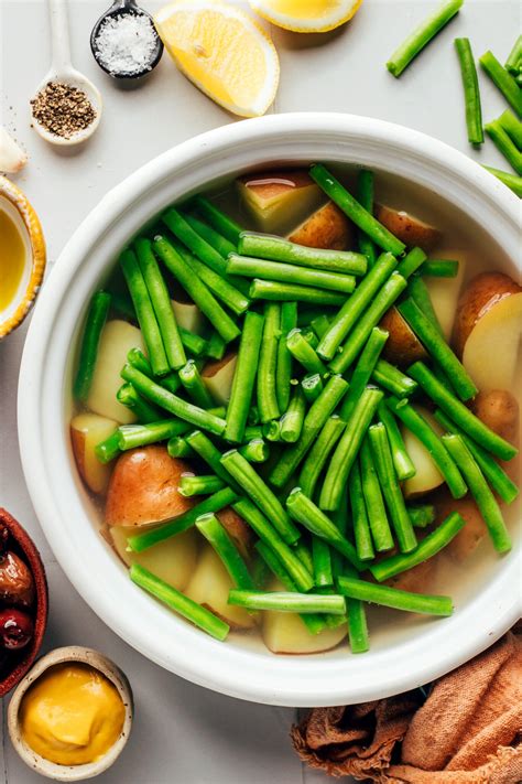French Style Green Bean Potato Salad Minimalist Baker Recipes