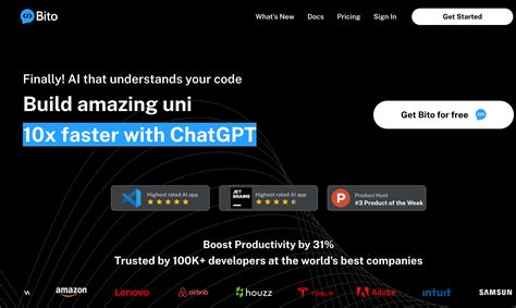 Bito 是一个ai开发者助手 可以帮助你10倍提升开发效率。