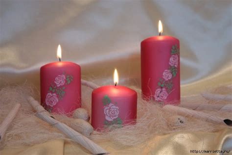 Создаем свечи с использованием пищевых продуктов и природных материалов