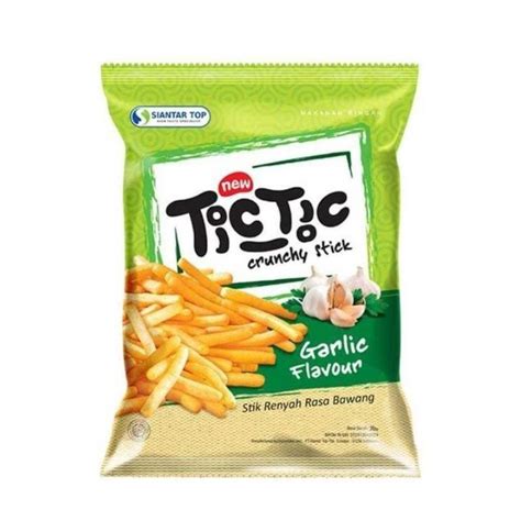 Jual Tic Tic Crunchy Stick Garlic 70 G Shopee Indonesia