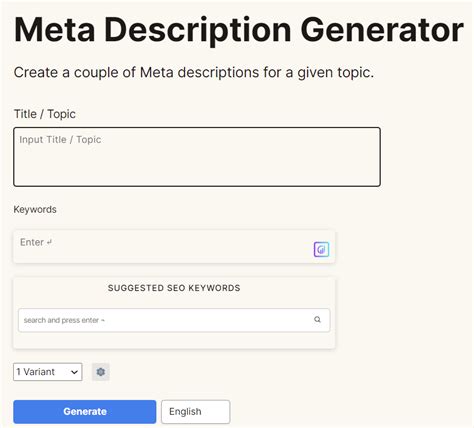 8 Online Meta Description Generators For Marketers Geekflare