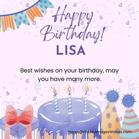 Happy Birthday Lisa Images And Wishes 2025