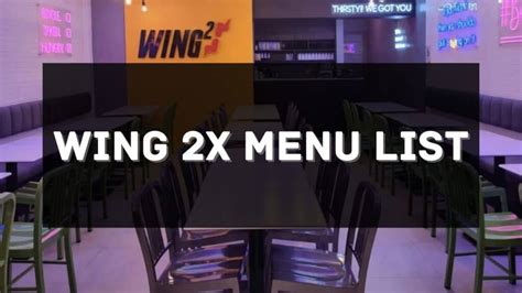 Wing 2x Menu Prices Philippines 2026 Updated — All About Philippines Menu