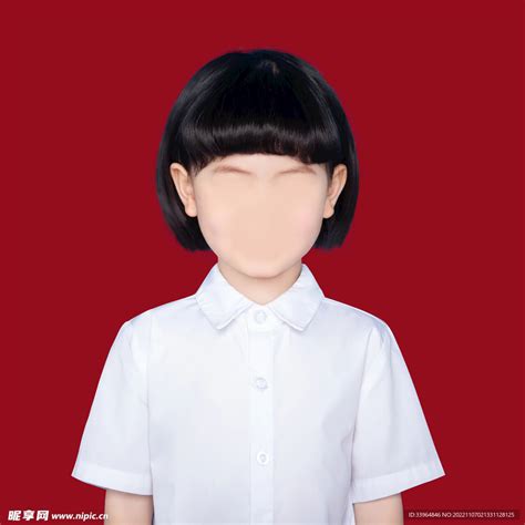 儿童证件照换脸设计图 儿童摄影模板 摄影模板 设计图库 昵图网