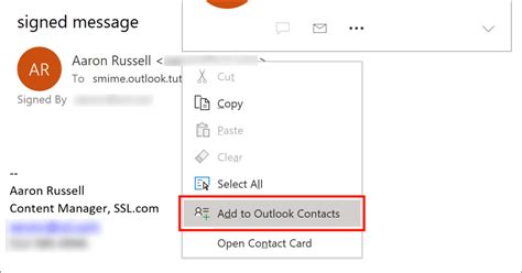 Installing An S MIME Certificate And Sending Secure Email With Outlook On Windows 10 SSL Com